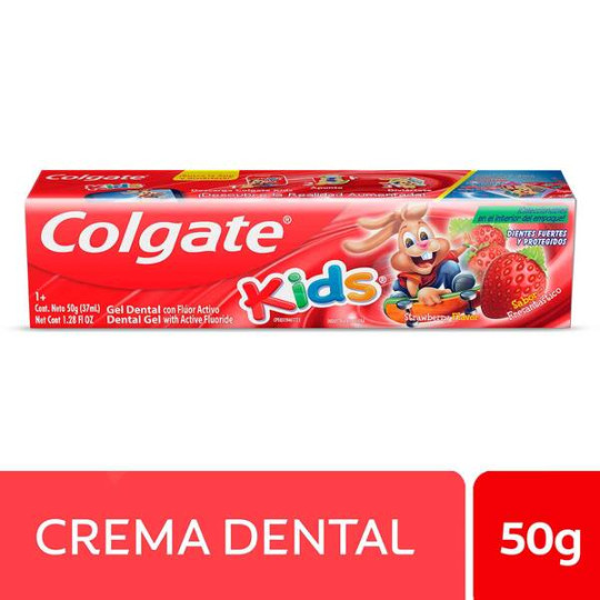 CRE DENTAL COLGATE GEL KIDS FRESA 50 GR