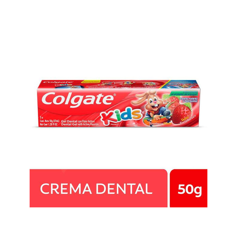 CRE DENTAL COLGATE GEL KIDS FRESA 50 GR