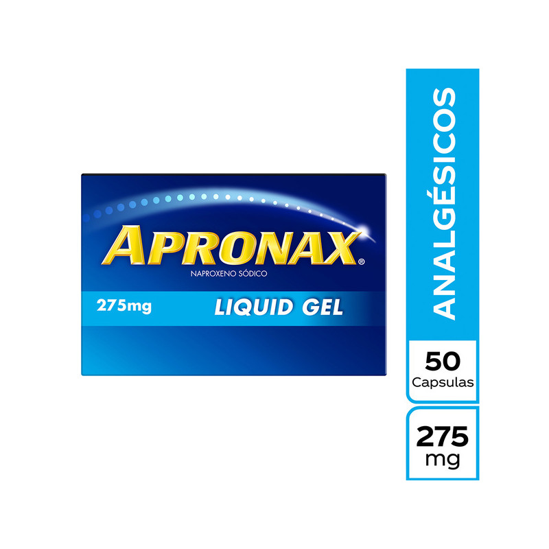 APRONAX LIQUID GEL 275 MG 50 CAPSULAS