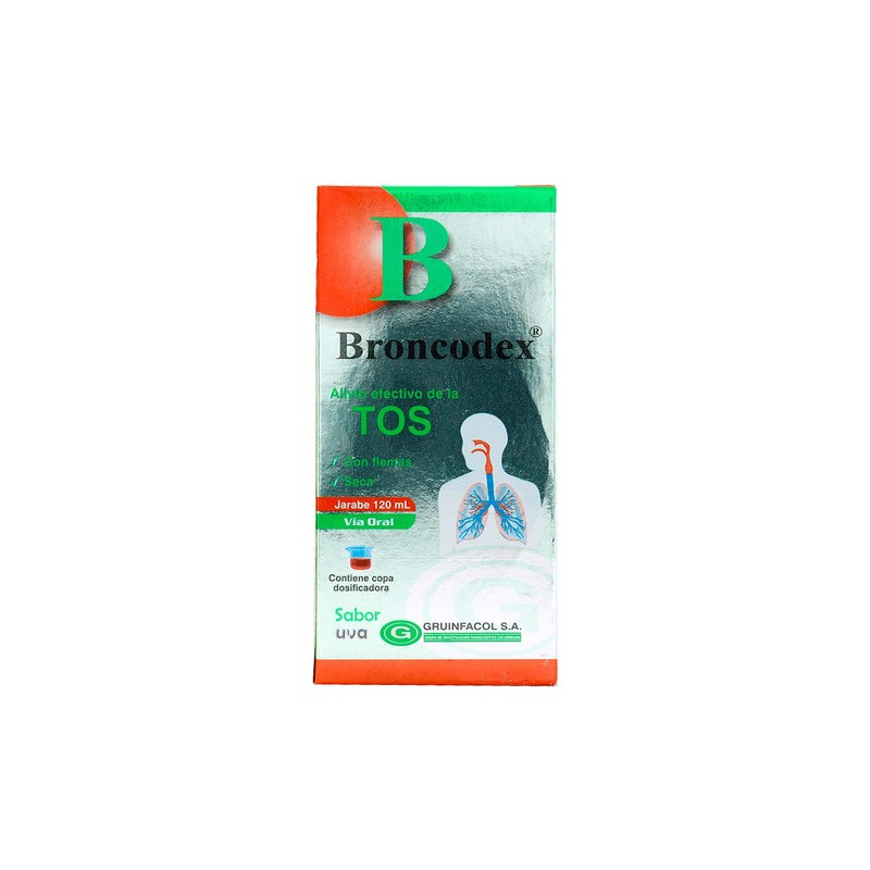 BRONCODEX JARABE 120 ML