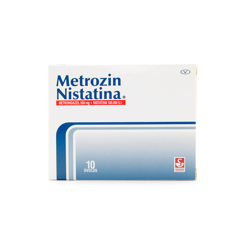 METROZIN NISTATINA 500 MG 10 OVULOS
