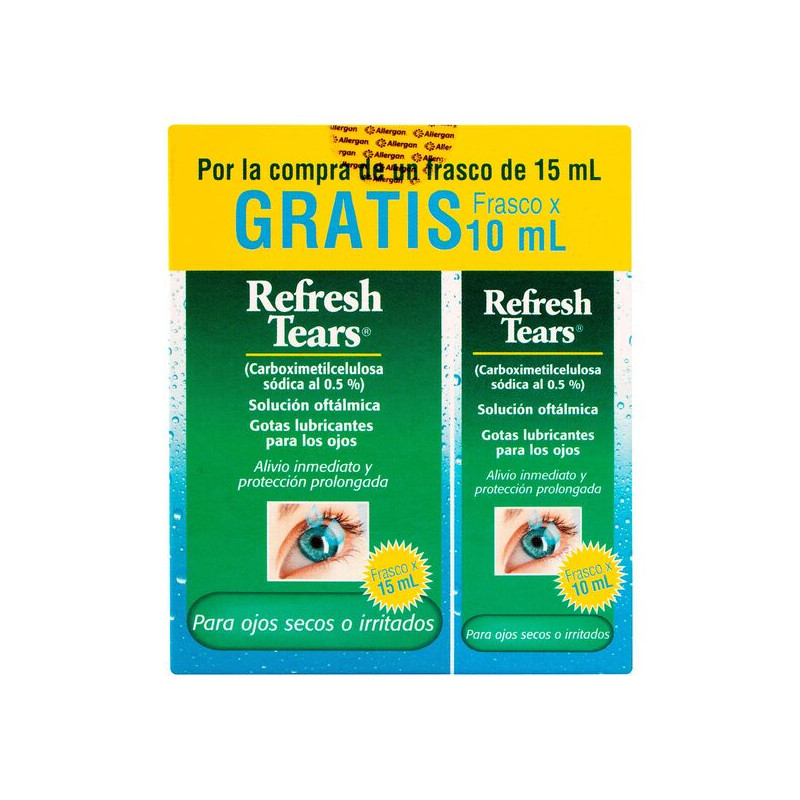 REFRESH TEARS GOTAS LUBR.15 ML 10 ML