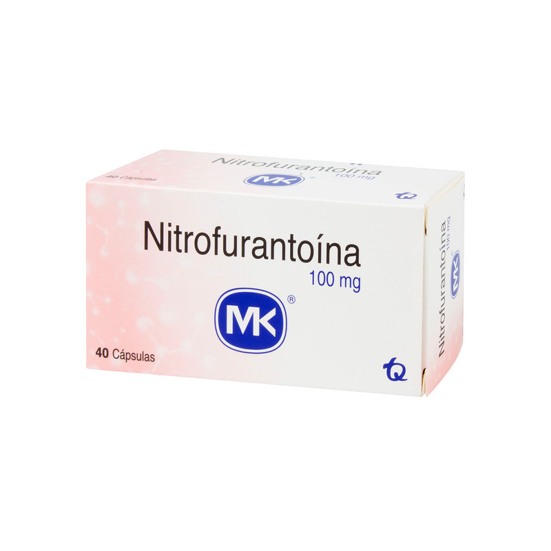 NITROFURANTOINA 100 MG 40 CAPSULAS MK