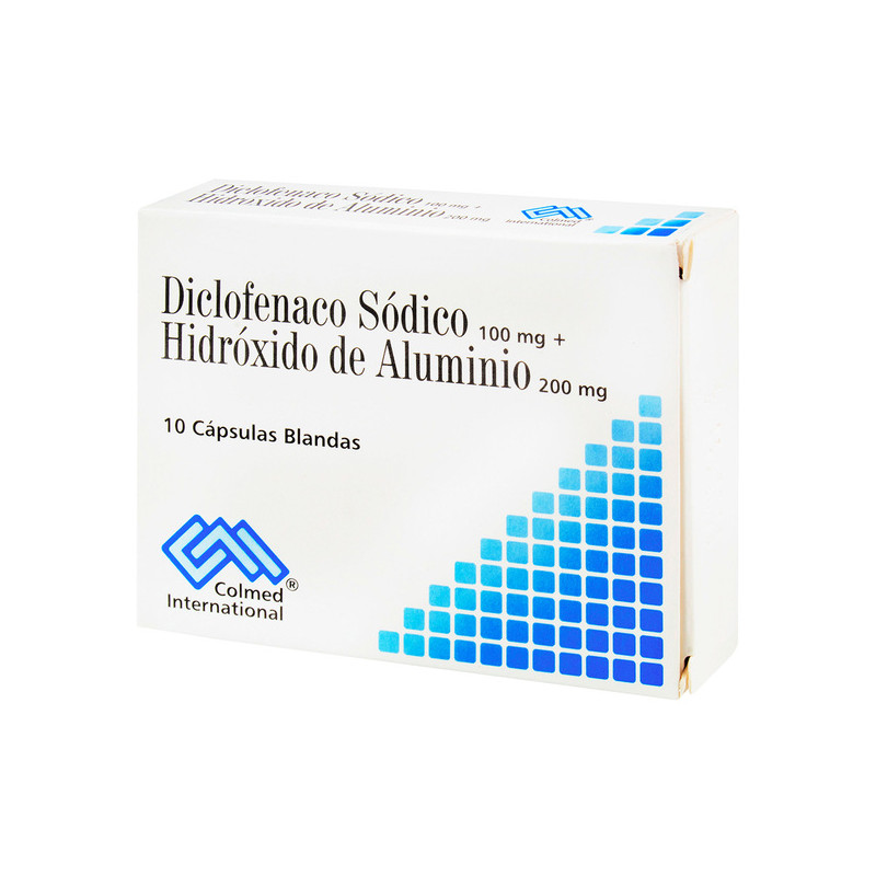 DICLOFENACO 100 MG HIDROX.10 CAPSULAS PC