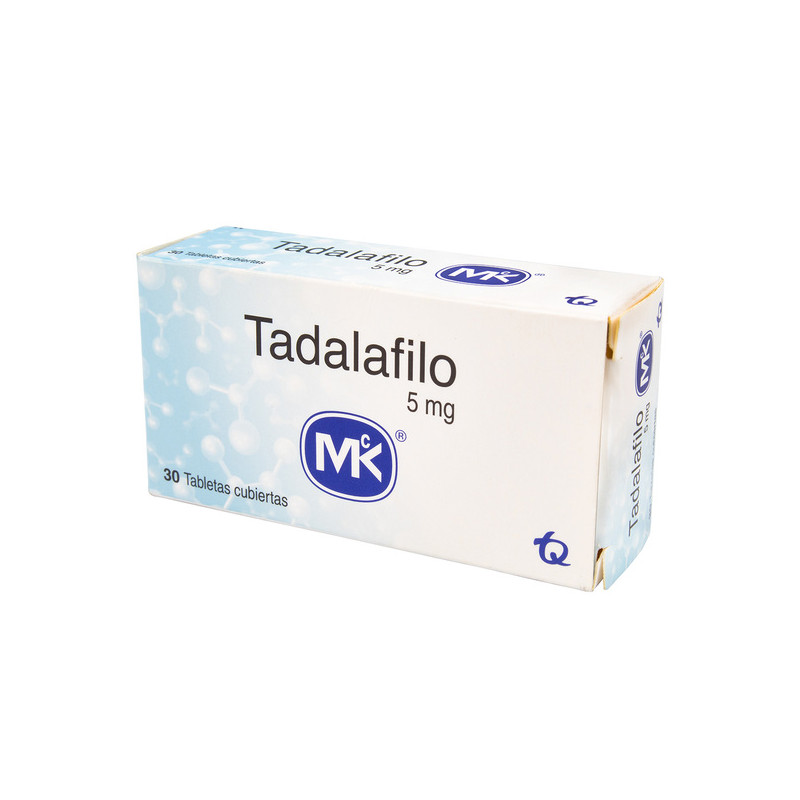 TADALAFILO 5 MG 30 TABLETAS MK(3% )(PAE)