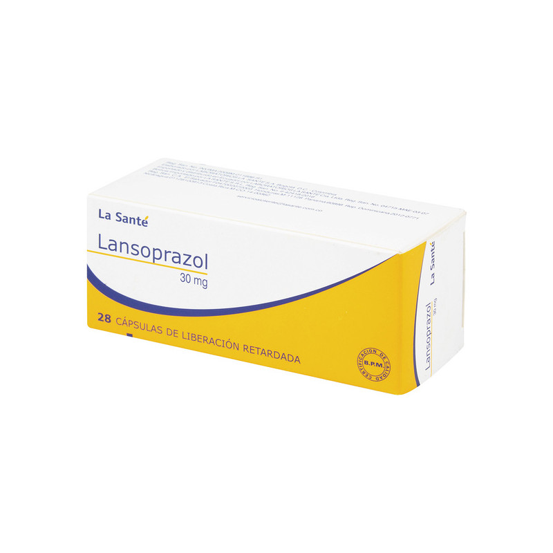 LANSOPRAZOL 30 MG 28 CAPSULAS LS