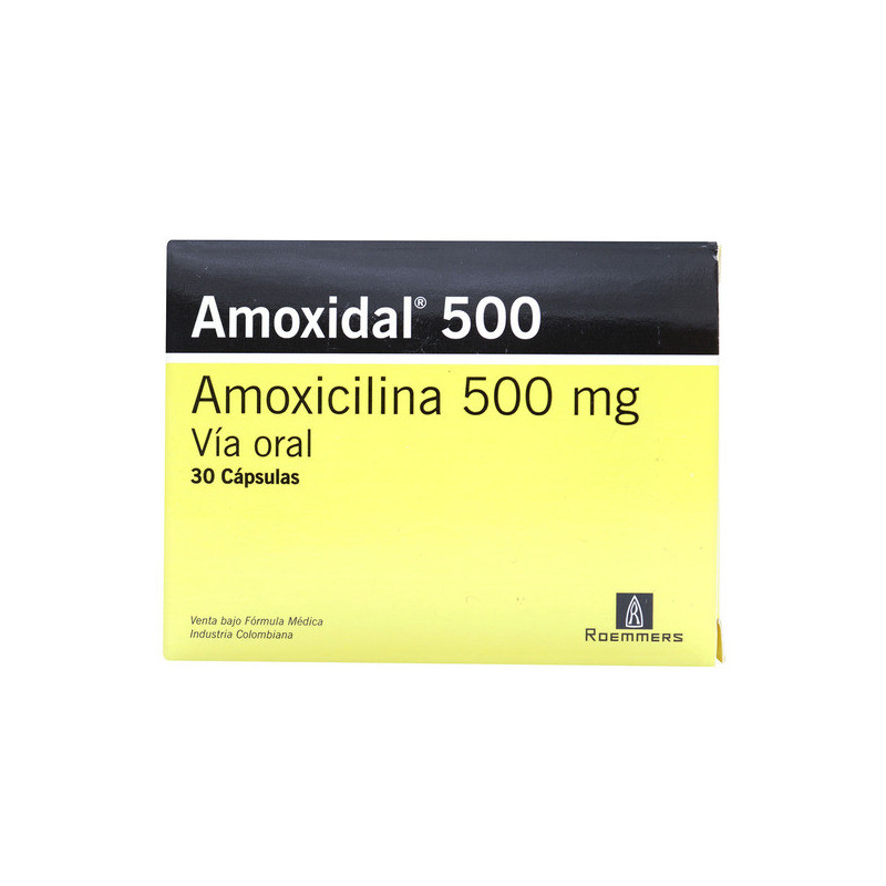 AMOXIDAL 500 MG 30 CAPSULAS