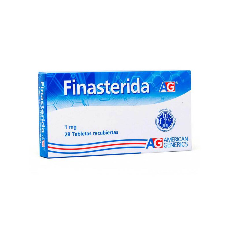 FINASTERIDA 1 MG 28 TBS AG