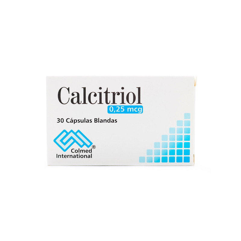 CALCITRIOL 0.25 MCG 30 CAPSULAS PC