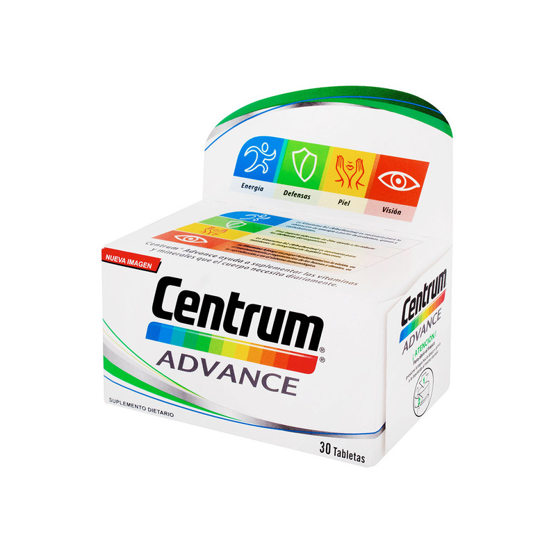 CENTRUM ADVANCE 30 TABLETAS